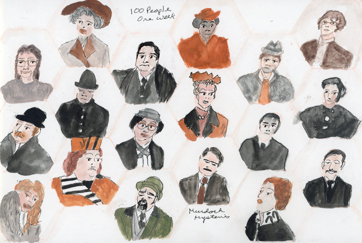 March Challenges – Jamie's Sketchbook